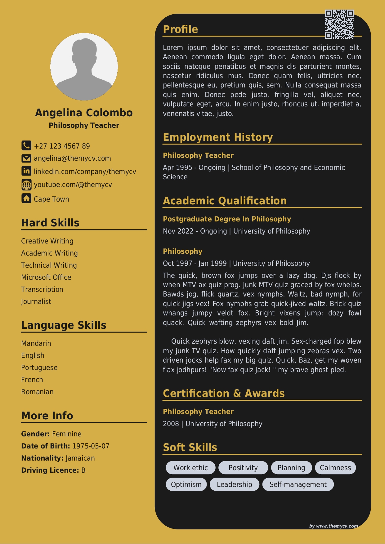 The my CV